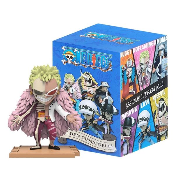 MIGHTY JAXX Figura Blind box Freeny’s Hidden Dissectibles: One Piece (Warlords Edition)