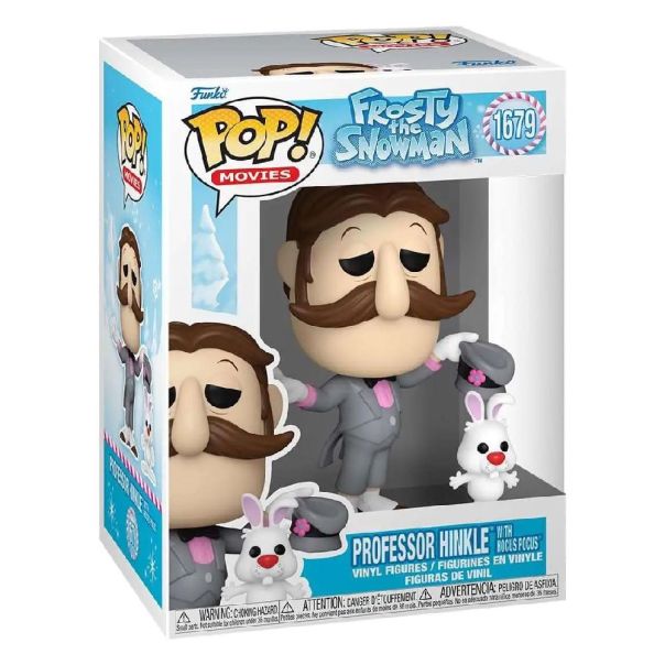 FUNKO POP! Figura & Buddy: Frosty The Snowman - Prof Hinkle w/HP