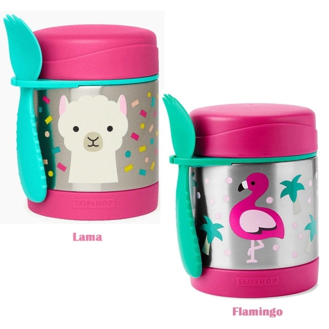 Skip Hop Zoo dečiji termos za hranu 325 ml Rozi