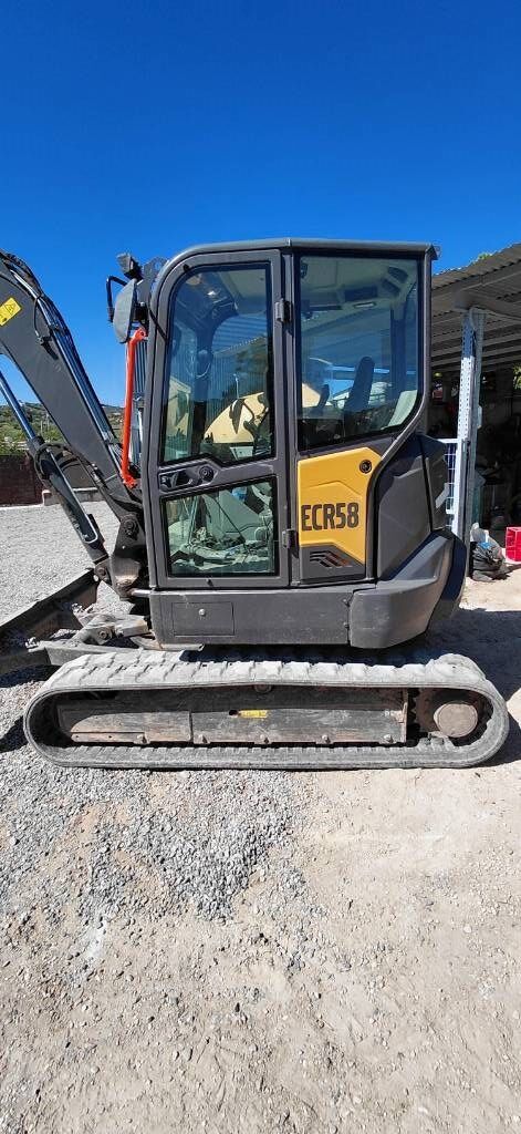 Volvo ECR 58 D mini bager