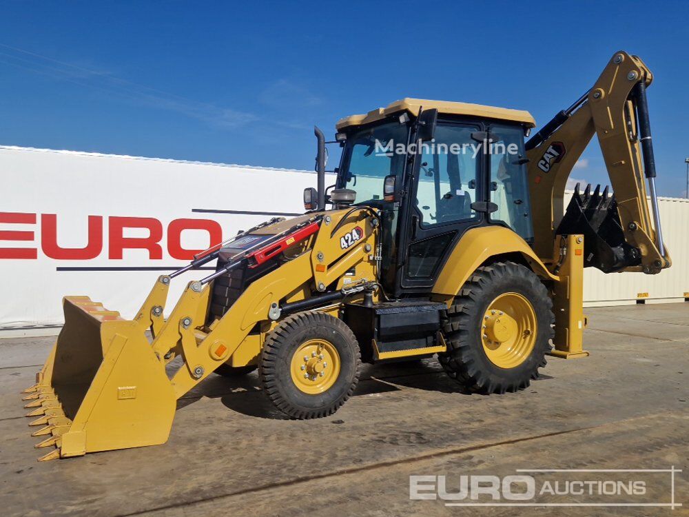 Prodaje se Caterpillar 424 bager-utovarivač na aukciji
