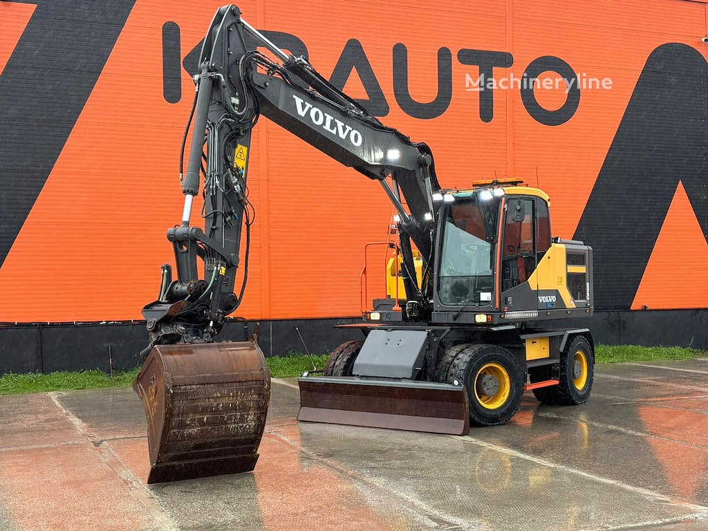Volvo EW 160 E TILTROTATOR / AC / CENTRAL LUBRICATION bager točkaš
