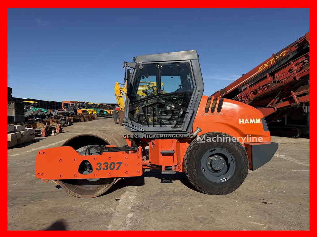 Hamm 3307HT VIO kompaktor s jednim valjkom