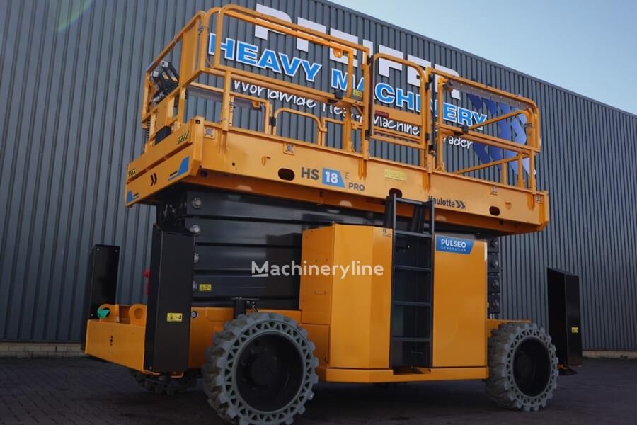Haulotte HS18EPRO Valid Inspection, Full Electric 4x4 Drive makazasta platforma