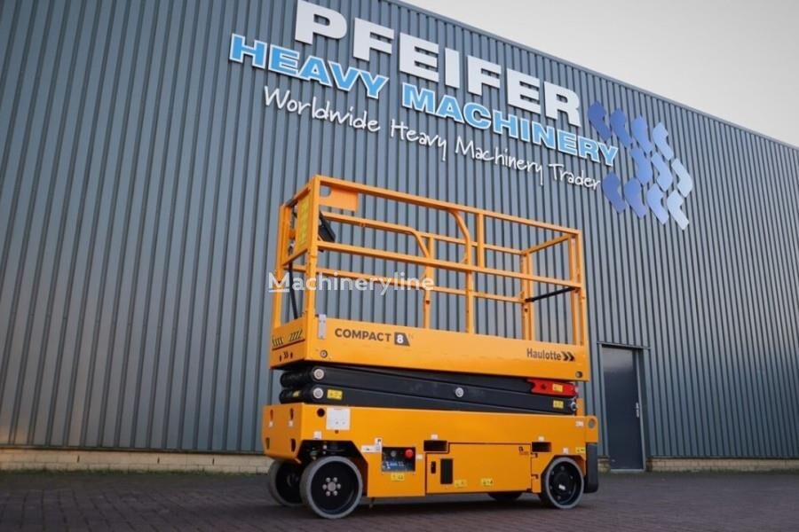 Haulotte Compact 8N Valid inspection, 8m Working Height, 35 makazasta platforma