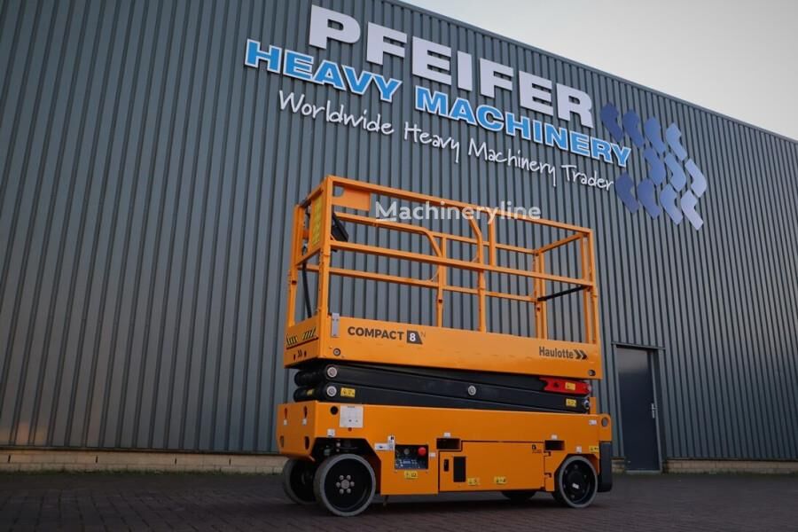 Haulotte Compact 8N Valid inspection, 8m Working Height, 35 makazasta platforma