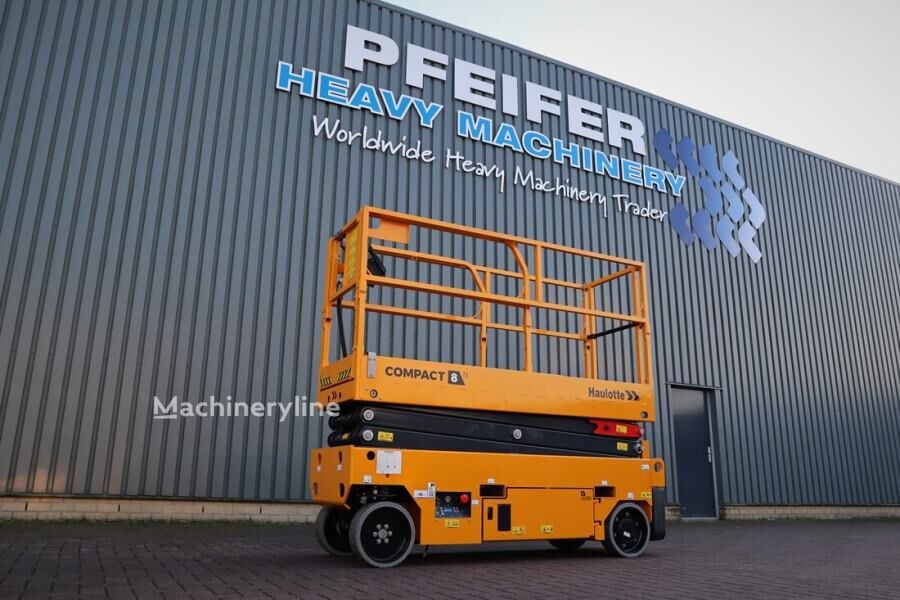 Haulotte Compact 8N Valid inspection, 8m Working Height, 35 makazasta platforma