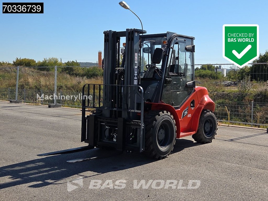 Novi Heli CPCD35 HERSTELLERGARANTIE – ALLRAD – KUBOTA-MOTOR terenski viljuškar