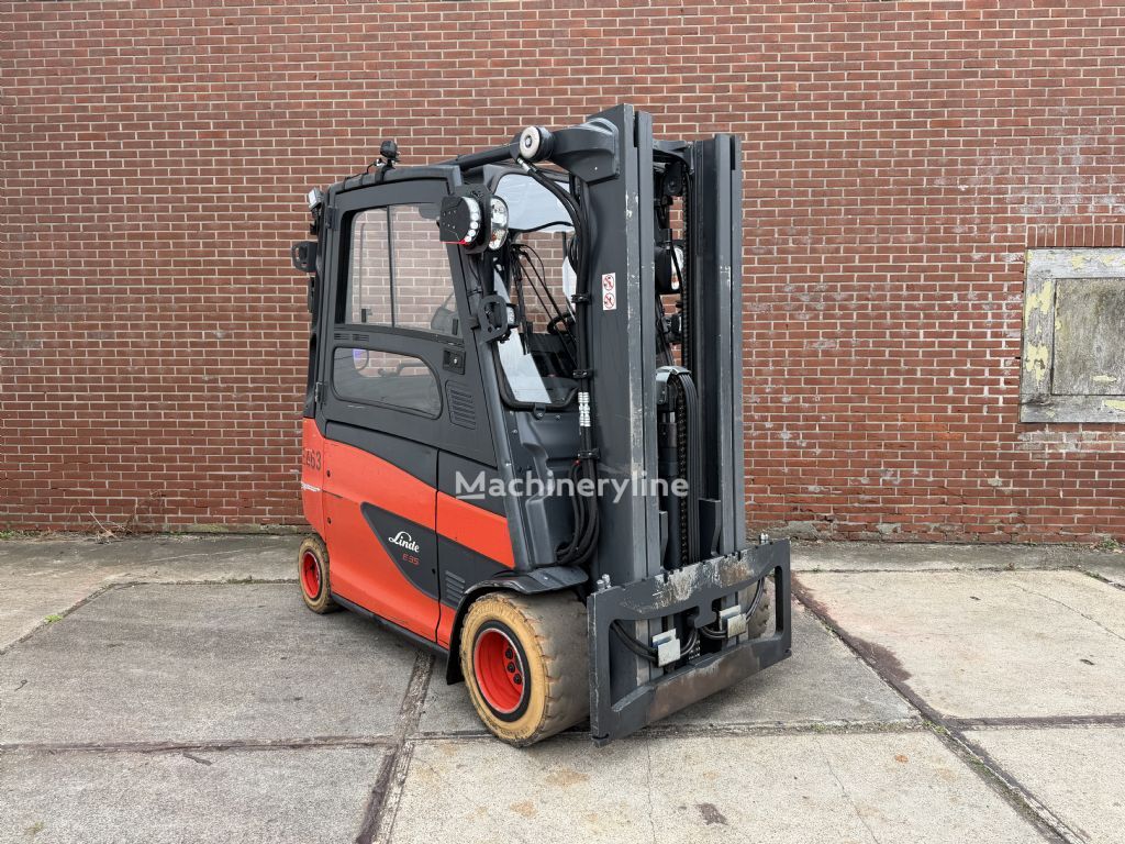 Linde E35HL-01 električni viljuškar