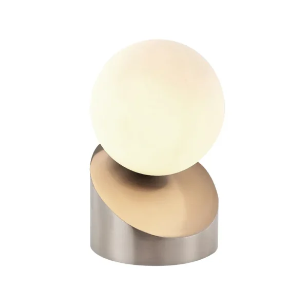 Globo Alisa 50300101 | Stona lampa | mat nikl | G9