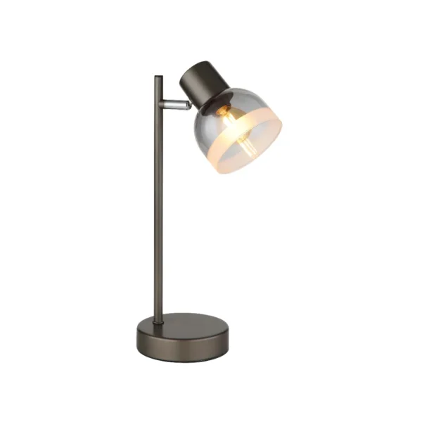 Globo Kairo 54048-1T | Stona lampa | metalik | E14