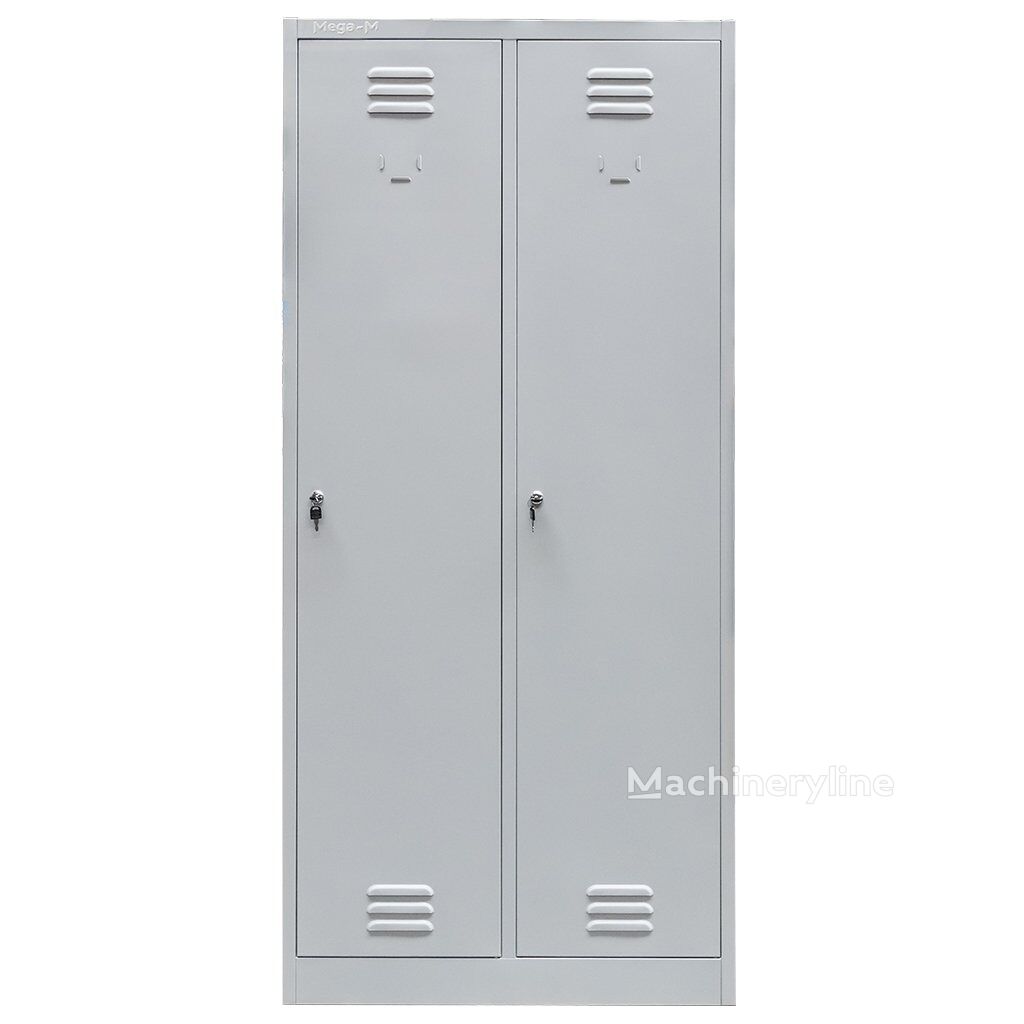 Novi Mega-M Szafka BHP ubraniowa Mega-M pracownicza 2-drzwiowa S-80 cm regal sa policama