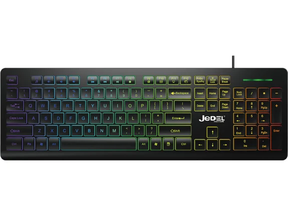 Jedel Gejmerska tastatura LED Light Keyboard K510
