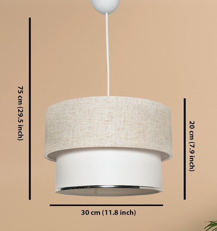 Luster Corbeu - Krem, Bela