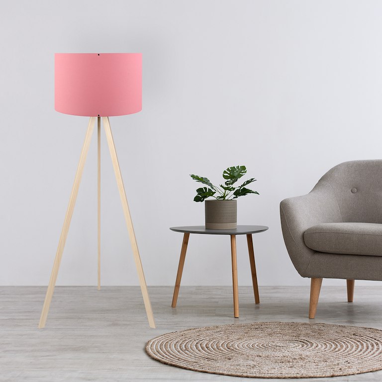 Podna lampa AYD-1519 Roze, Hrast