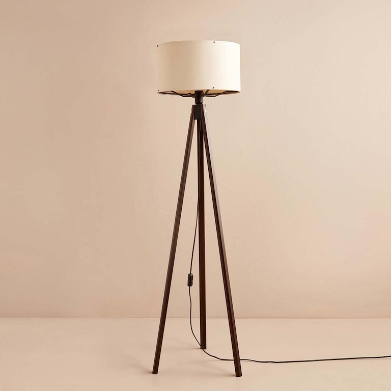 Podna lampa AYD-3451 Bela, Braon