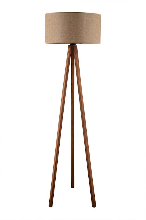 Podna lampa 64910 Bež, Orah