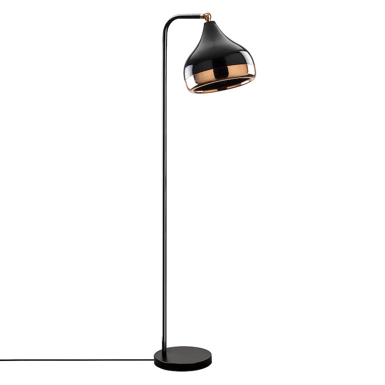 Podna lampa Yıldo - 6906 Crna, Bakarna
