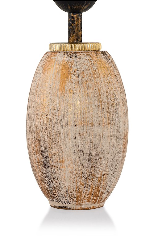 Stona lampa TM276 Krem, Zlatna