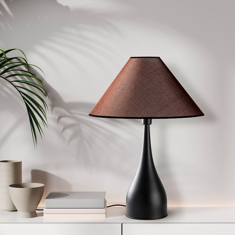 Stona lampa Luna - 15267 Crna, Braon