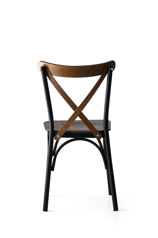 Set stolica (4 komada) Ahşap Ekol - 261 V4 Orah