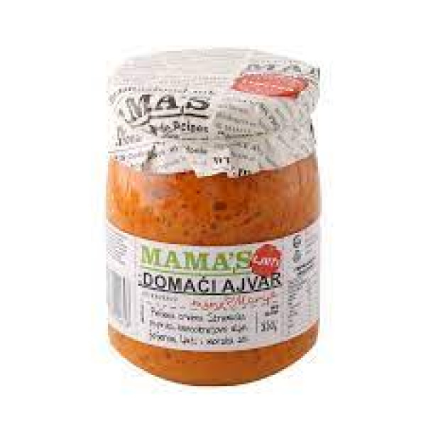Ajvar domaći ljuti Mama''s 550gr.