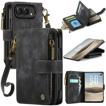 IPHONE DUO CASEME C30 MULTIFUNKCIONALNA FUTROLA-NOVČANIK - CRNA