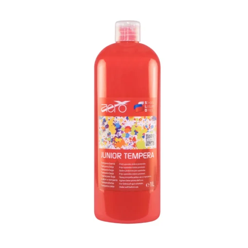 Tempera CINOBER CRVENA – VERMILLON 400 1 Litar Aero
