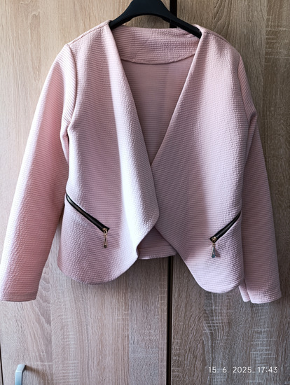 Roze kraci sako