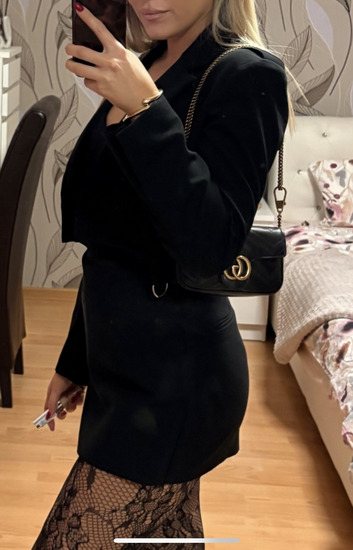 Crop sako Bershka