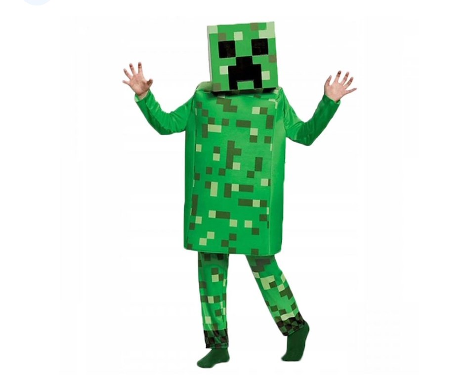 Zeleni Minecraft kostim za decu – S, M i L