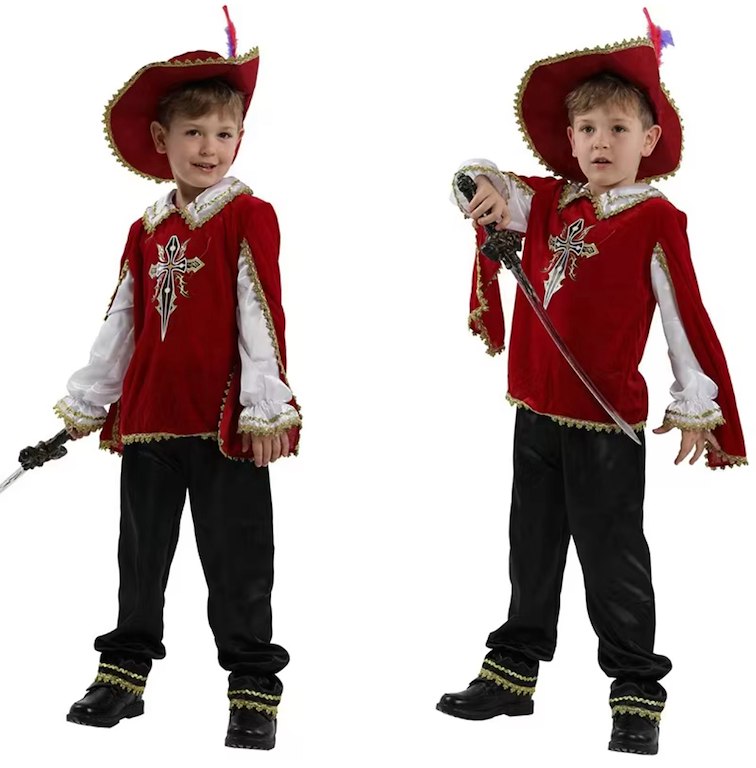 Royal musketar – dečiji kostim kraljevskog ratnika