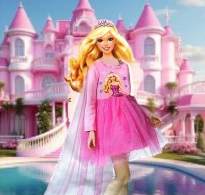 Barbika kostim-haljina za maskenbal – Barbie tema