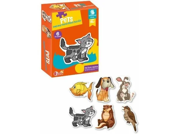 Puzzle Ljubimci 6u1