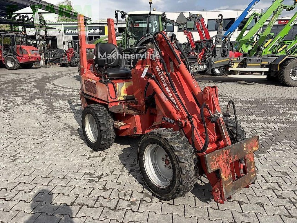 Weidemann 1030 d/p mit weidemann mv mini bager