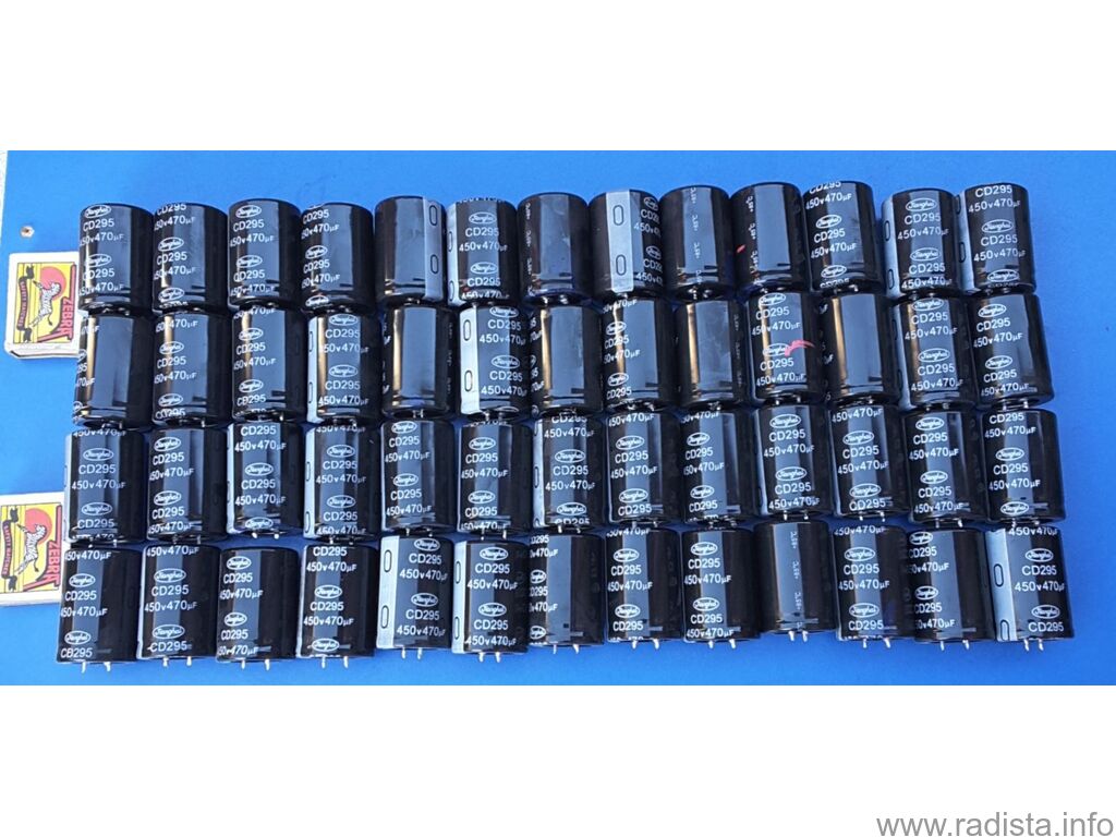 Elektrolitski kondenzatori 470uF/450V