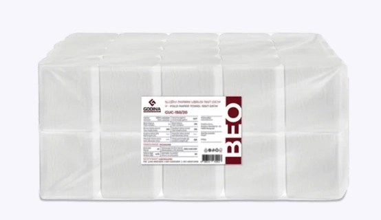 Složivi toalet papir 100% celuloza – najlon