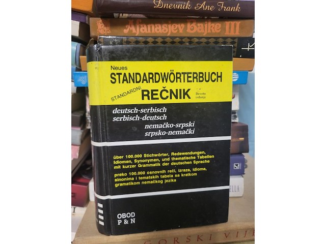 NEMACKO SRPSKI,SRPSKO NEMACKI RECNIK