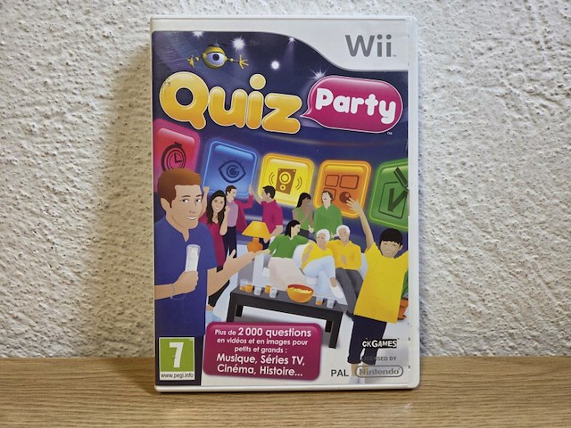 Original igrica igra za Nintendo Wii Quiz Party Game