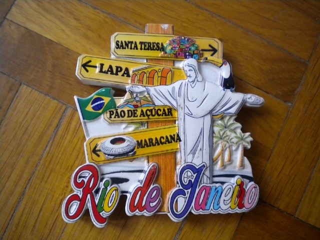 Rio de Janeiro, Rio de Žaneiro BRAZIL, magnet