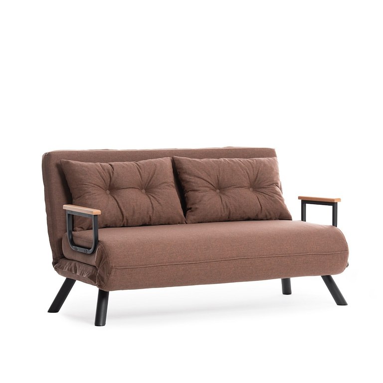 Dvosed na razvlačenje Sando 2-Seater - Svetlo braon