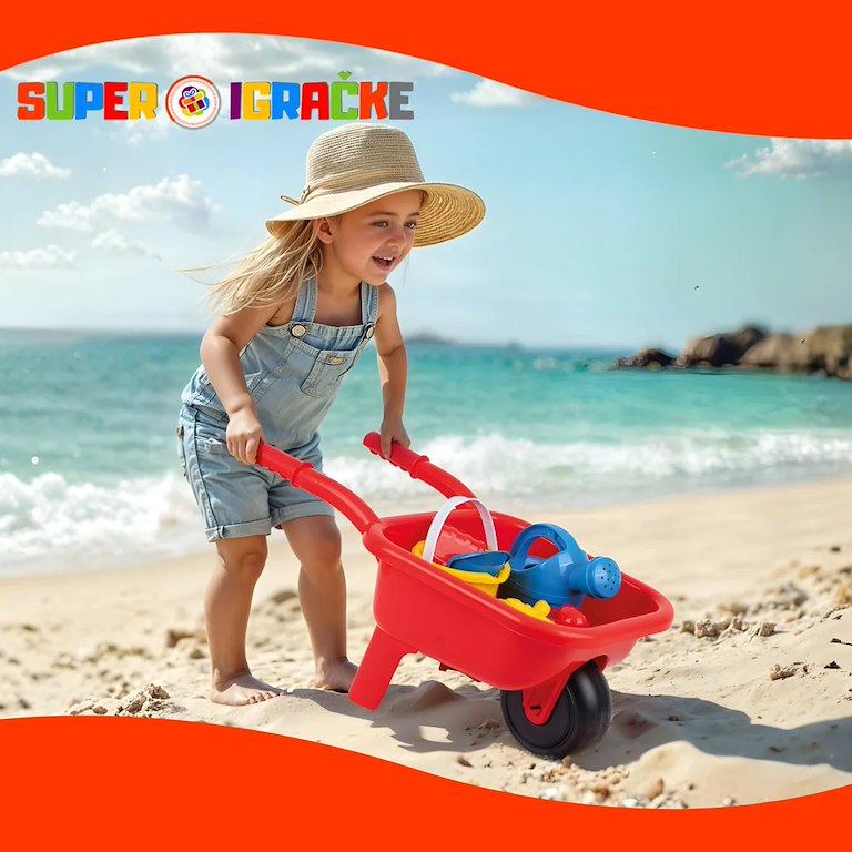 DOLU KOLICA ZA PLAŽU