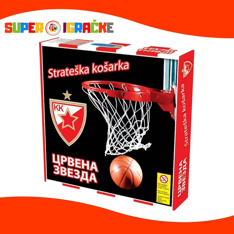 DRUŠTVENA IGRA - STRATEŠKA KOŠARKA CRVENA ZVEZDA