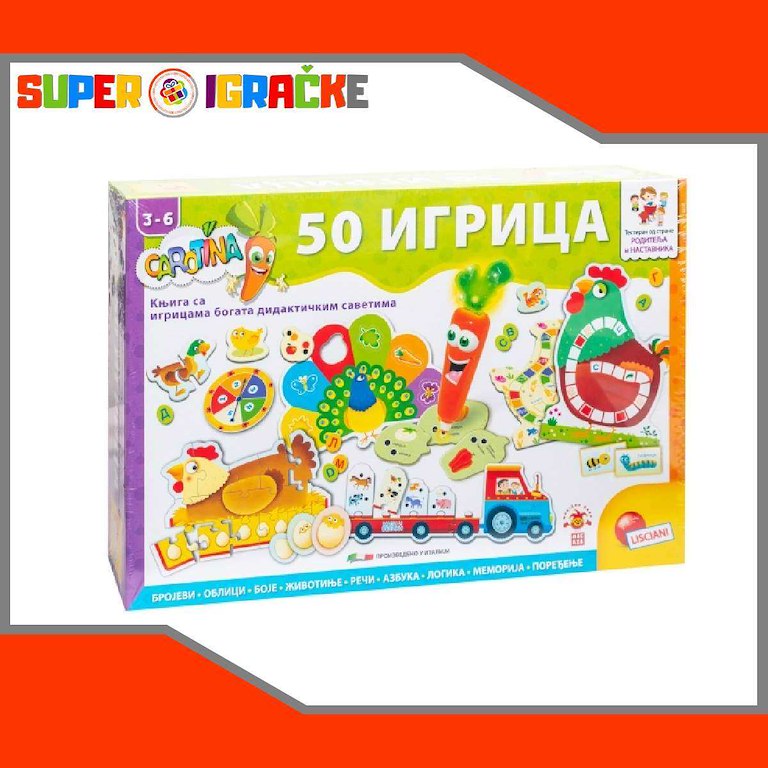 SET 50 EDUKATIVNIH IGARA