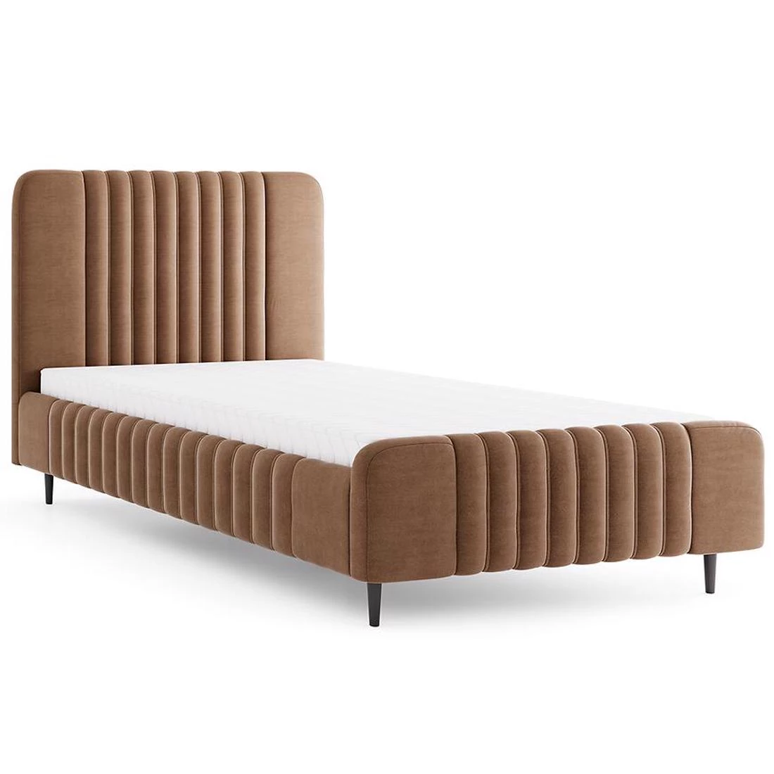Aurena Au11 krevet 137x217x127 cm smeda