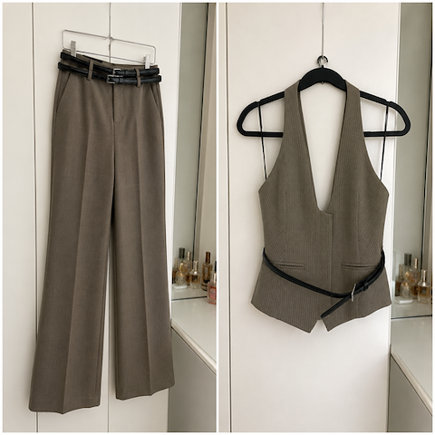 ZARA komplet co-ord set NOVO