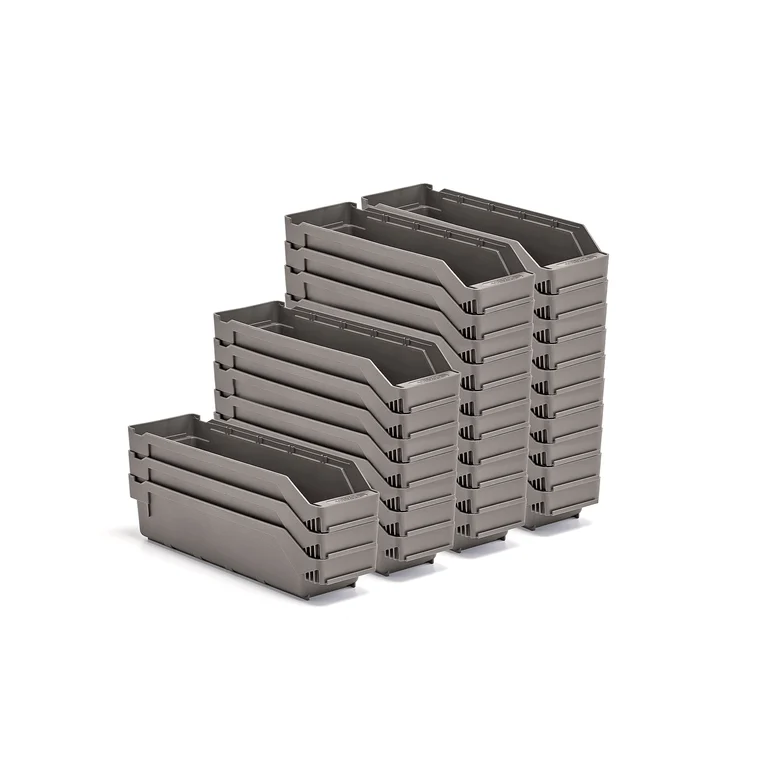 Kutije za sitne delove REACH
400x120x95 mm, 30 u pak., siva
