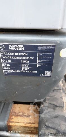 Mini bager
Wacker Neuson ET18