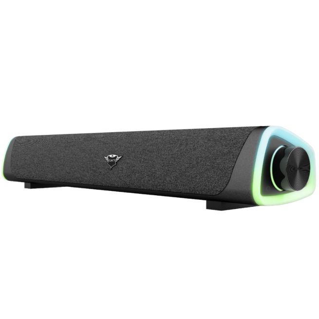 Zvucnik TRUST GXT 620 AXON sound bar/12W(6W RMS)/RGB/ USB/crna