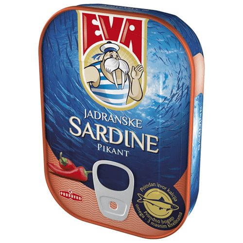 Eva sardina pikant 100g